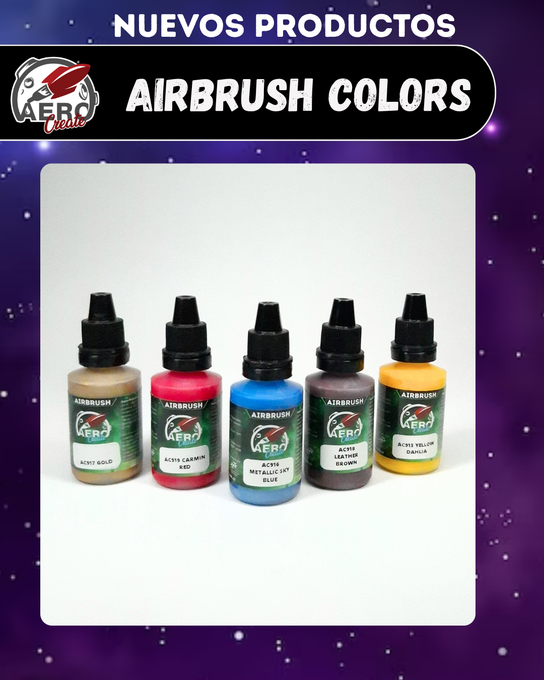 Airbrush Colors – AeroCreate